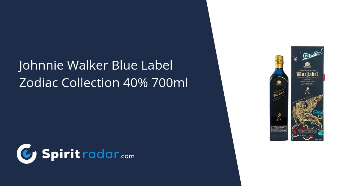 Johnnie Walker Blue Label Zodiac Collection 40% 700ml - Spirit Radar