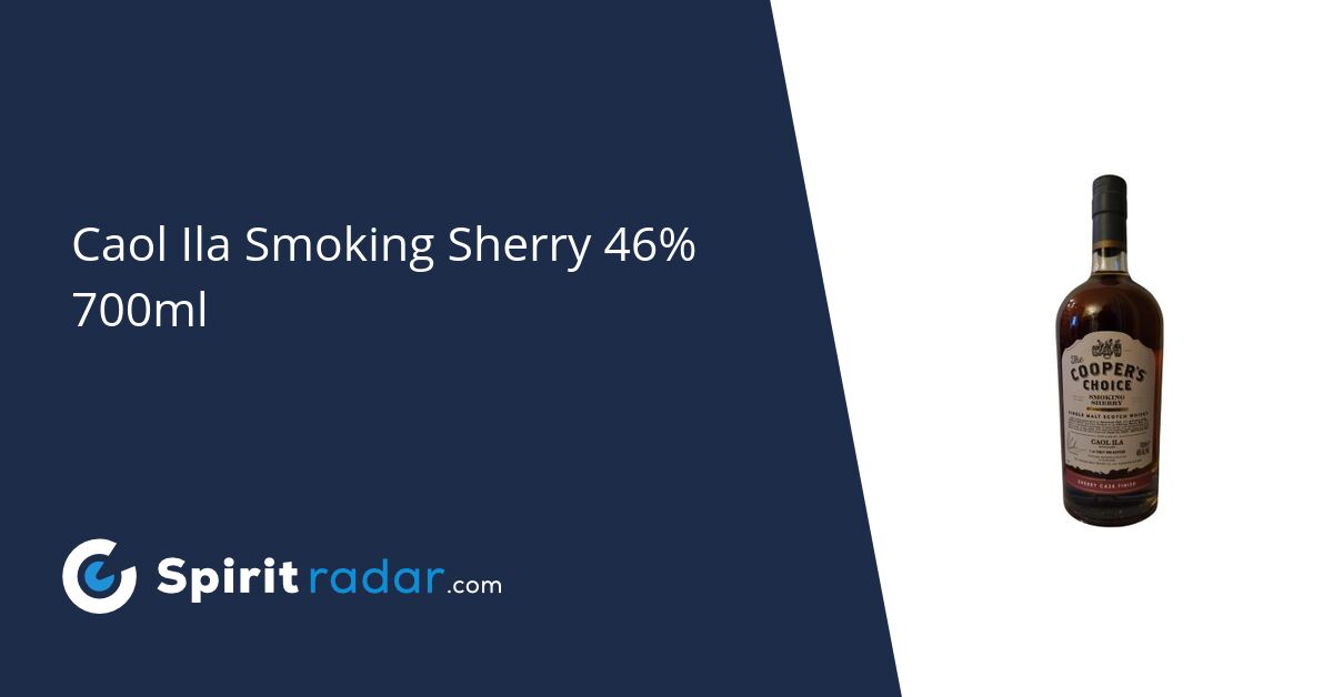 Caol Ila Smoking Sherry 46% 700ml - Spirit Radar