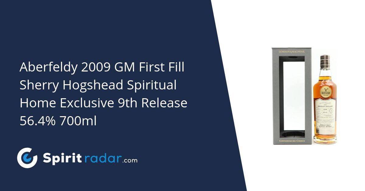 Aberfeldy 2009 GM First Fill Sherry Hogshead Spiritual Home Exclusive ...
