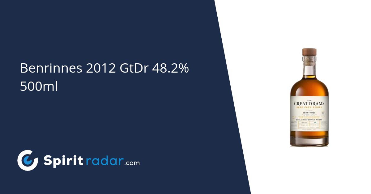 Benrinnes 2012 GtDr 48.2% 500ml - Spirit Radar