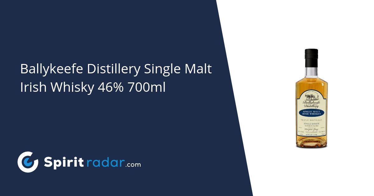 Ballykeefe Distillery Single Malt Irish Whisky 46% 700ml - Spirit Radar