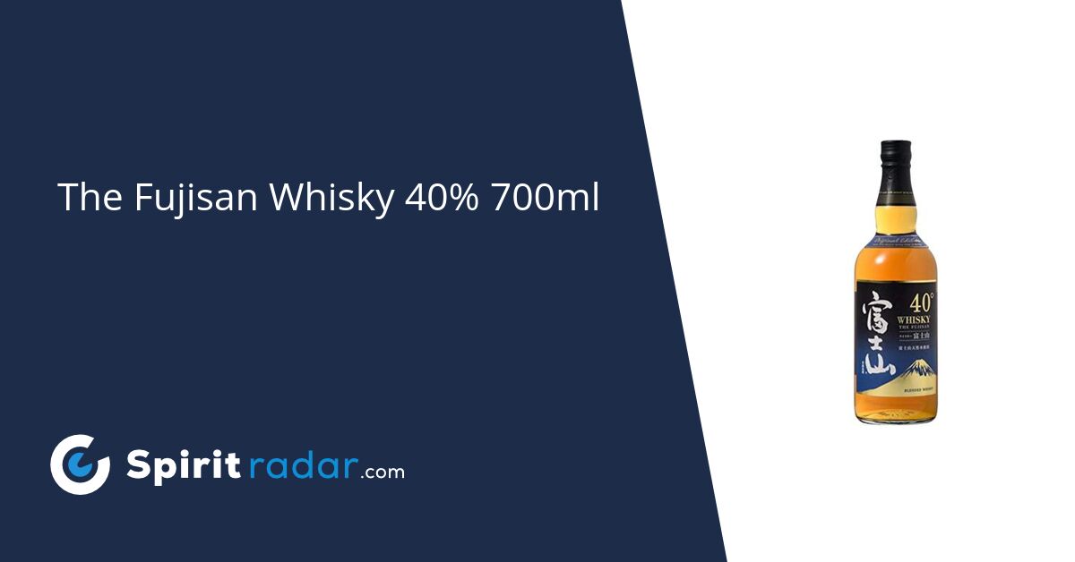 The Fujisan Whisky 40% 700ml - Spirit Radar