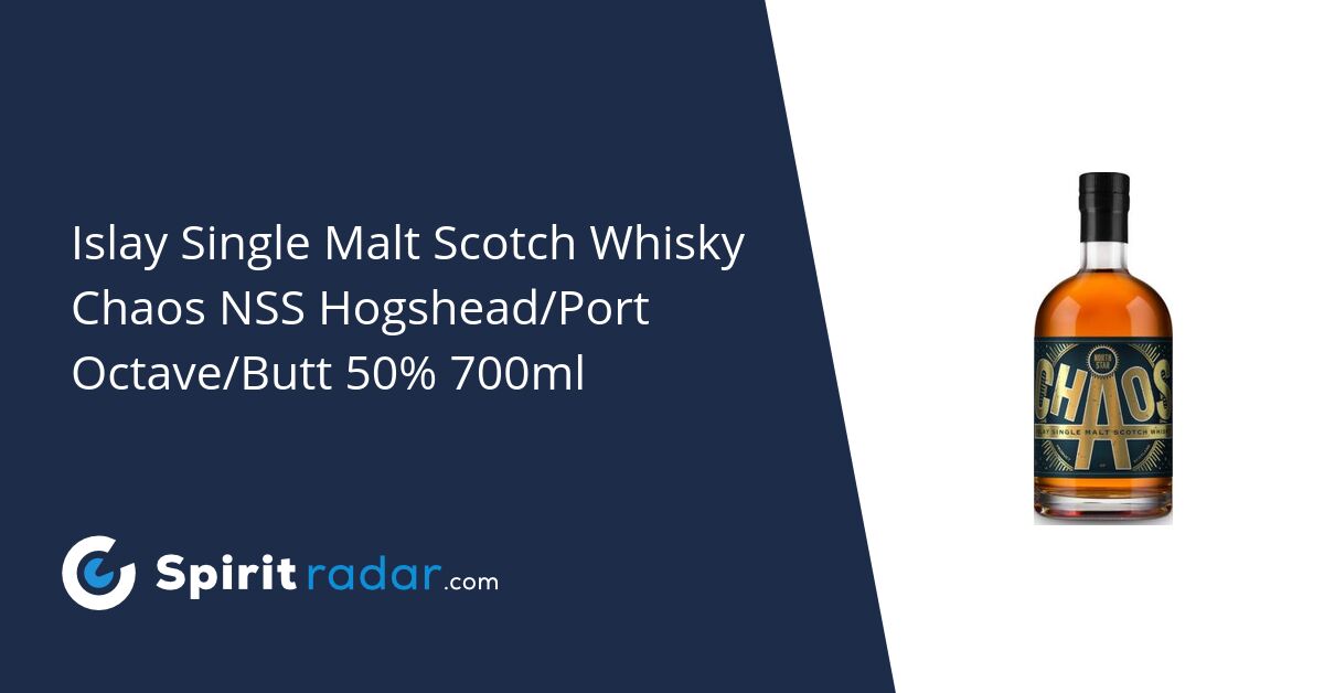 Islay Single Malt Scotch Whisky Chaos NSS Hogshead/Port Octave/Butt 50% ...