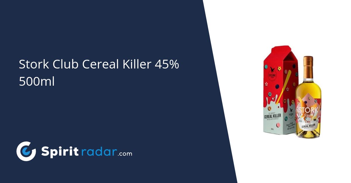 Stork Club Cereal Killer American Oak & German Oak 45% 500ml - Spirit Radar