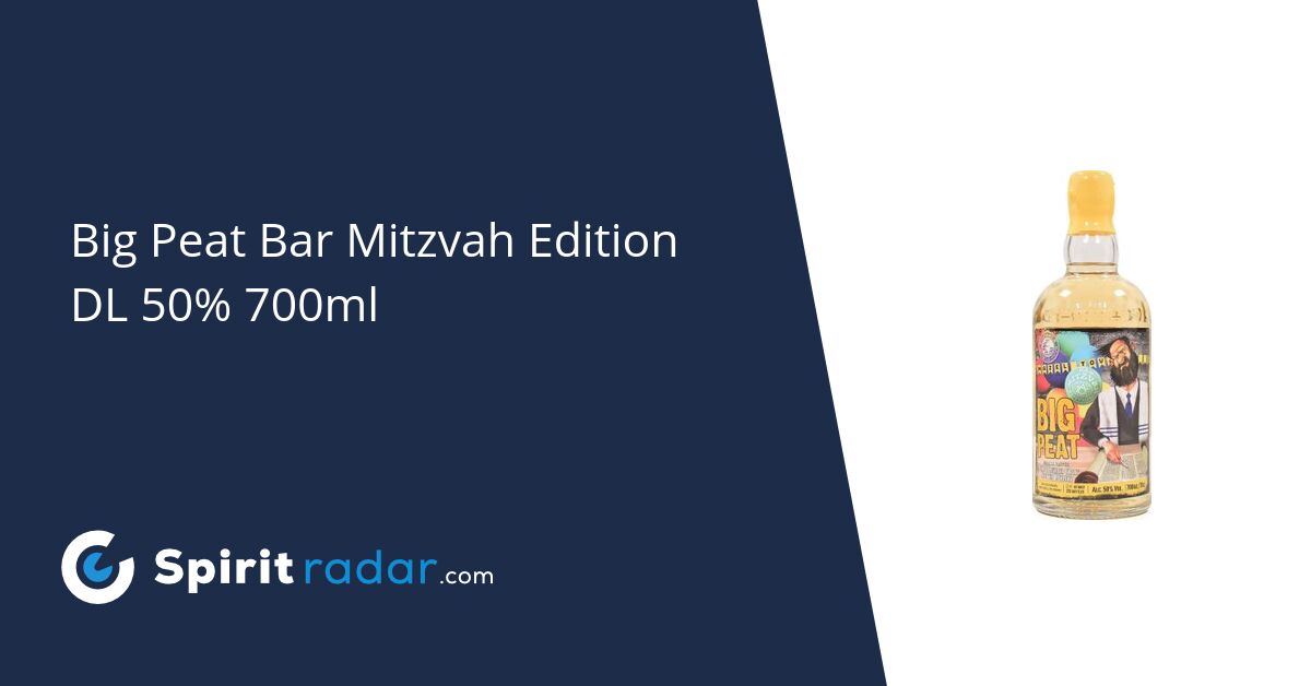 Big Peat Bar Mitzvah Edition DL 50% 700ml - Spirit Radar