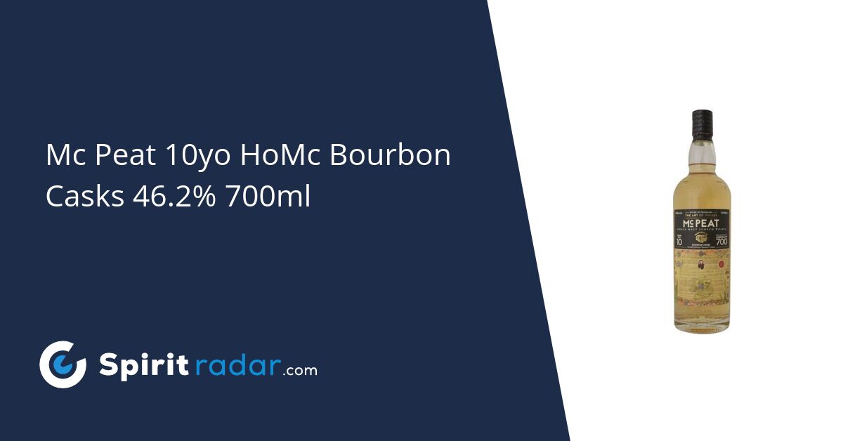 Mc Peat 10yo HoMc Bourbon Casks 46.2% 700ml - Spirit Radar