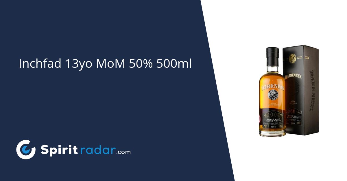 Inchfad 13yo MoM 50% 500ml - Spirit Radar