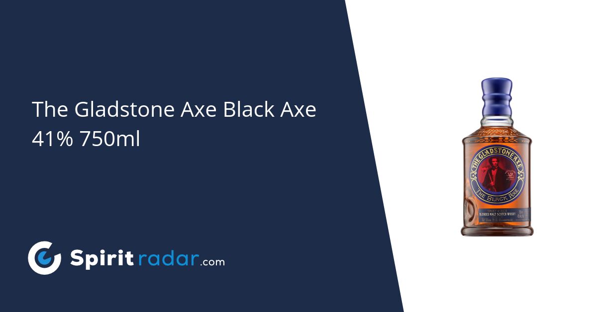 The Gladstone Axe Black Axe Biggar & Leith Sarasota Florida 41% 750ml ...