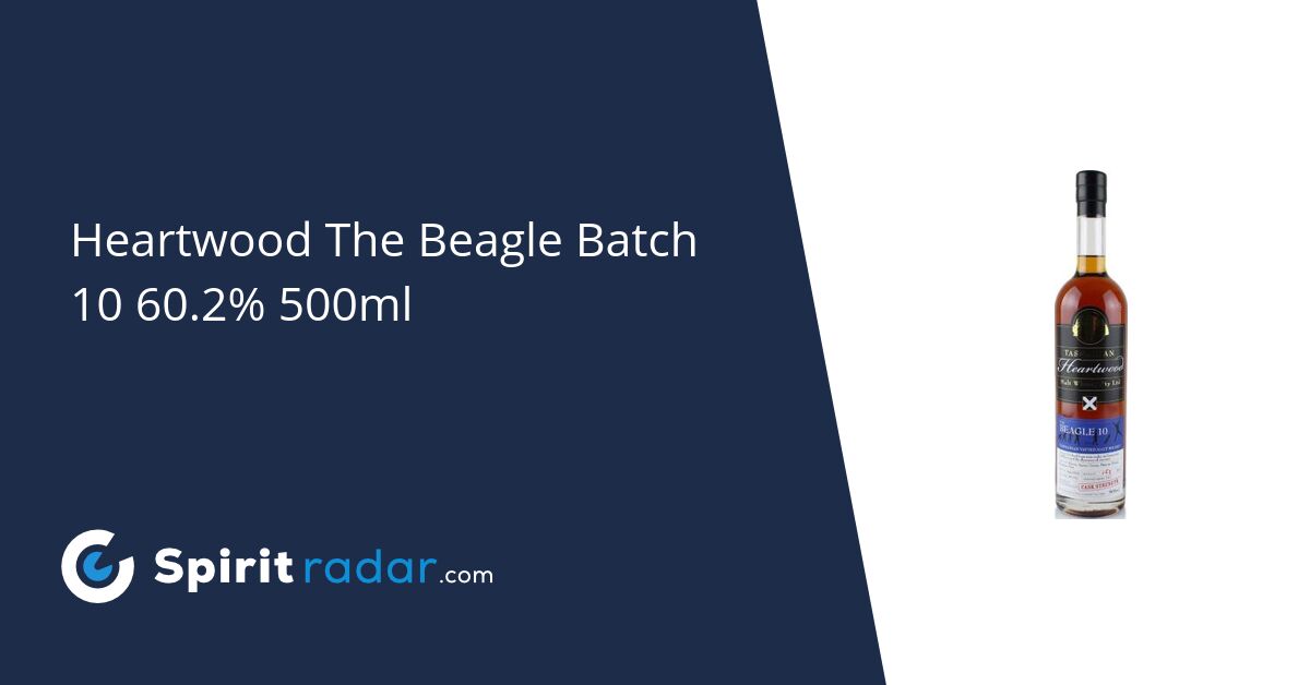 Heartwood The Beagle Batch 10 60.2% 500ml - Spirit Radar