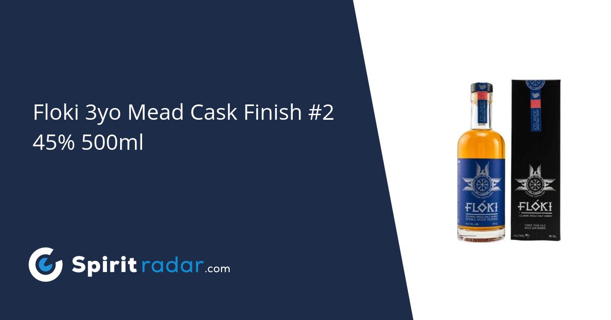 Floki 3yo Mead Cask Finish #2 45% 500ml - Spirit Radar