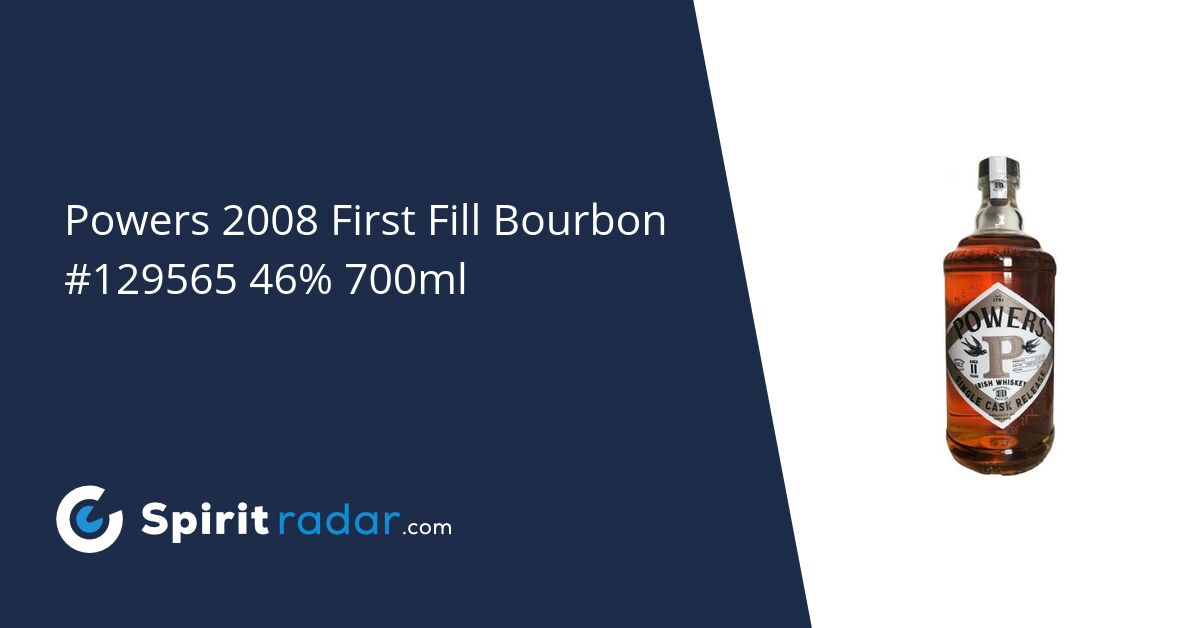 Powers 2008 First Fill Bourbon #129565 46% 700ml - Spirit Radar