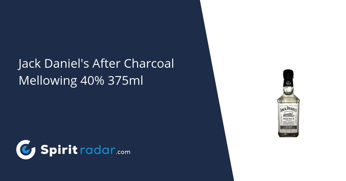 Jack Daniel's After Charcoal Mellowing 40% 375ml - Spirit Radar