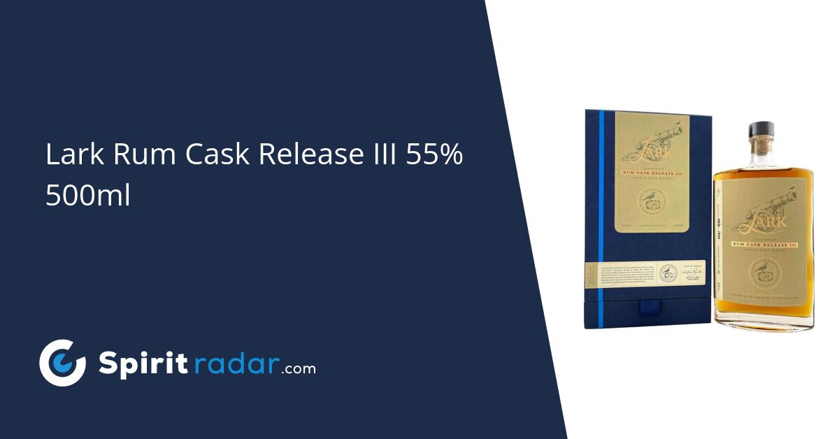 Lark Rum Cask Release III 55% 500ml - Spirit Radar