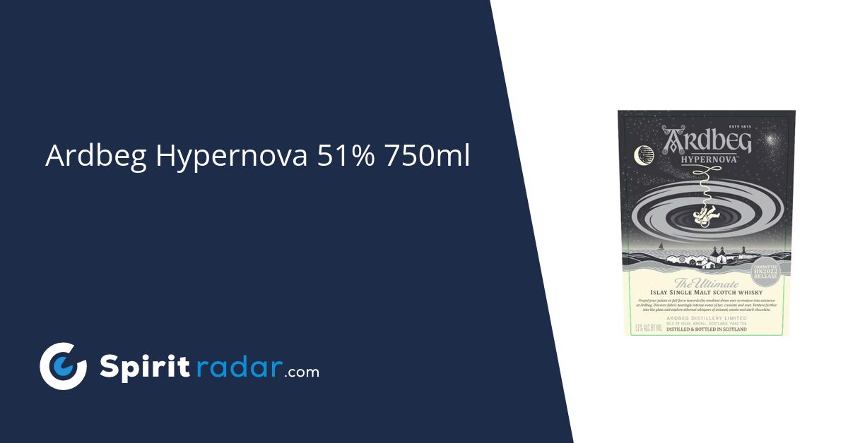 Ardbeg Hypernova 51% 750ml - Spirit Radar