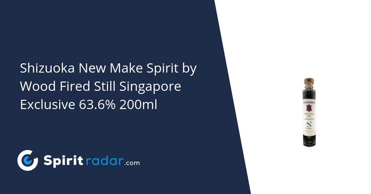 Shizuoka New Make Spirit by Wood Fired Still Singapore Exclusive 63.6% ...