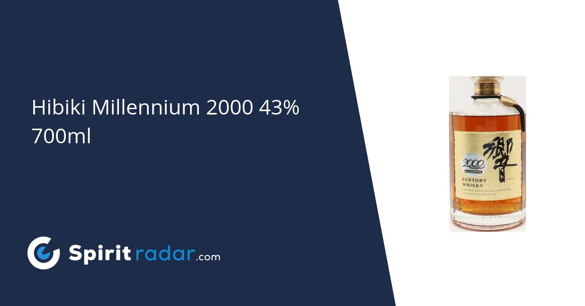 Hibiki Millennium 2000 43% 700ml - Spirit Radar