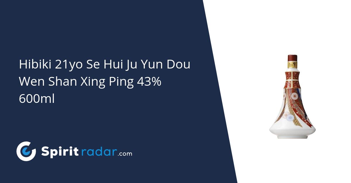 Hibiki 21yo Se Hui Ju Yun Dou Wen Shan Xing Ping 43% 600ml - Spirit Radar