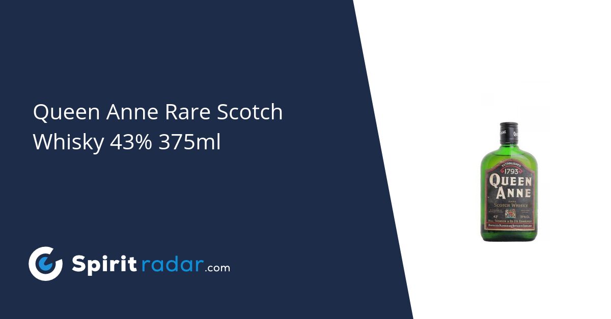 Queen Anne Rare Scotch Whisky 43% 375ml - Spirit Radar