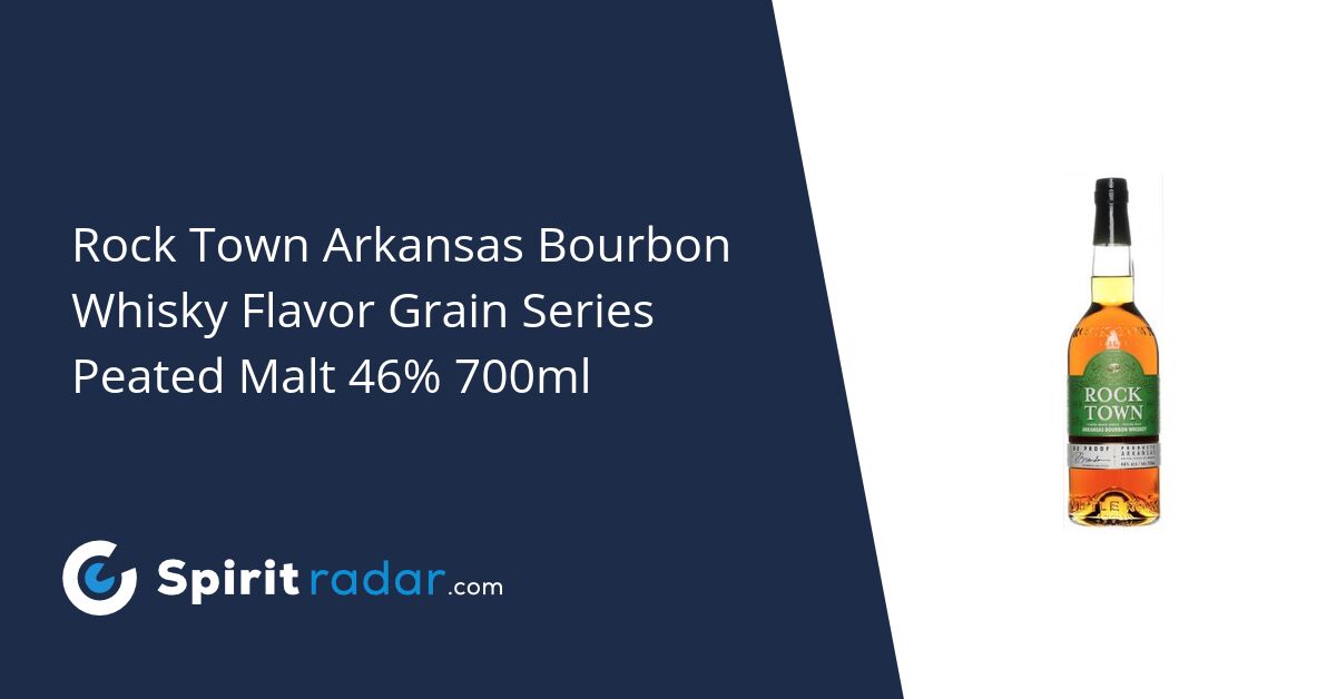 Rock Town Arkansas Bourbon Whisky Flavor Grain Series Peated Malt 46% ...