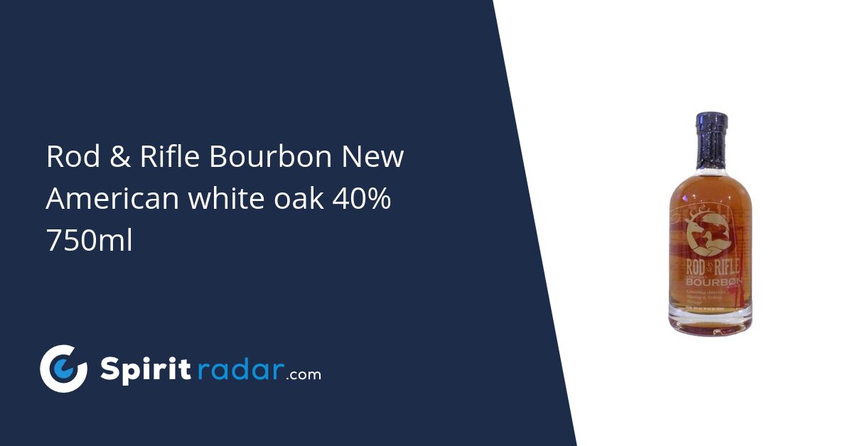 Rod & Rifle Bourbon New American white oak 40% 750ml - Spirit Radar