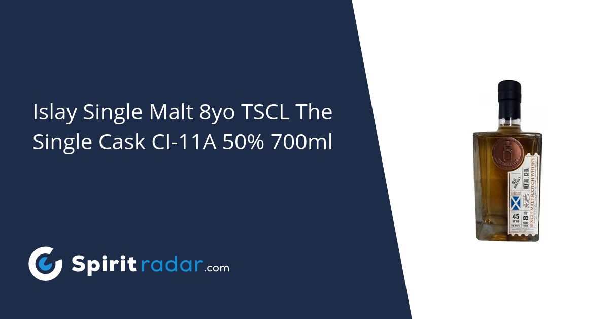 Islay Single Malt 8yo TSCL The Single Cask CI-11A 50% 700ml - Spirit Radar