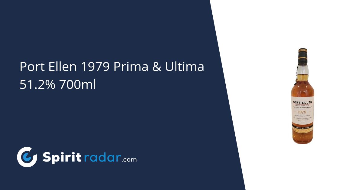 Port Ellen 1979 Prima & Ultima European Oak Butt 51.2% 700ml - Spirit Radar