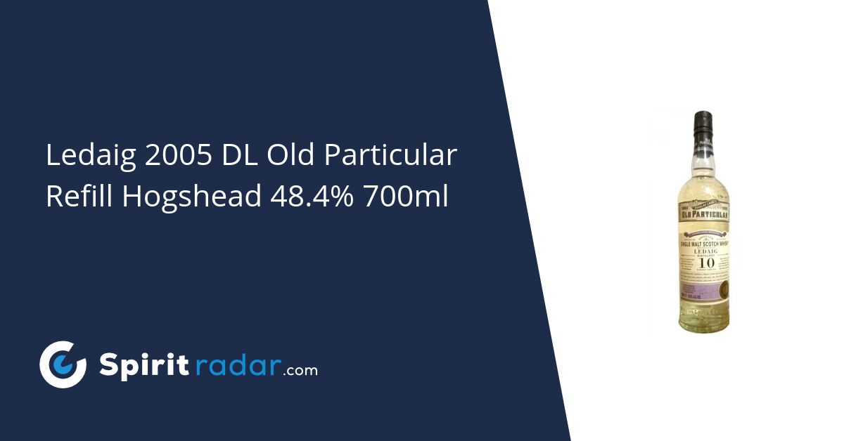Ledaig 2005 DL Old Particular Refill Hogshead 48.4% 700ml - Spirit Radar