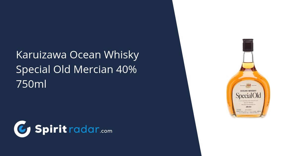 Karuizawa Ocean Whisky Special Old Mercian 40% 750ml - Spirit Radar