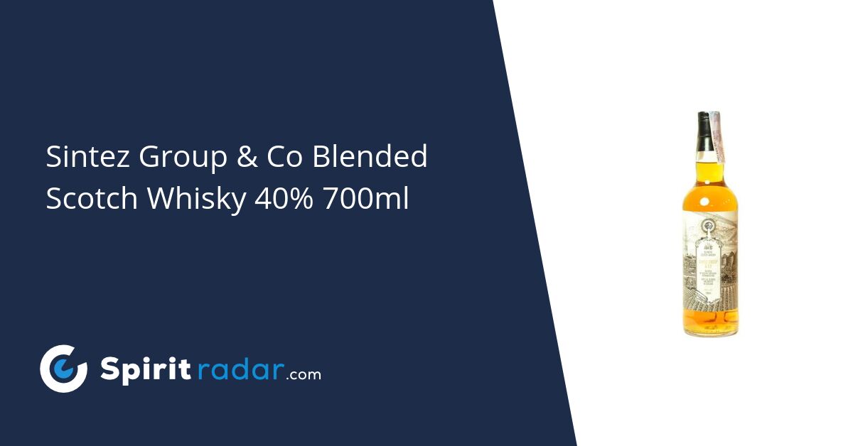 Sintez Group & Co Blended Scotch Whisky 40% 700ml - Spirit Radar