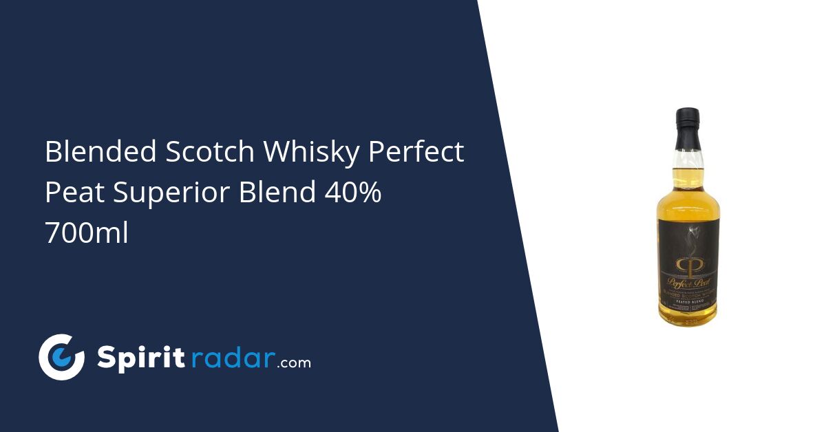 Blended Scotch Whisky Perfect Peat Superior Blend 40% 700ml - Spirit Radar