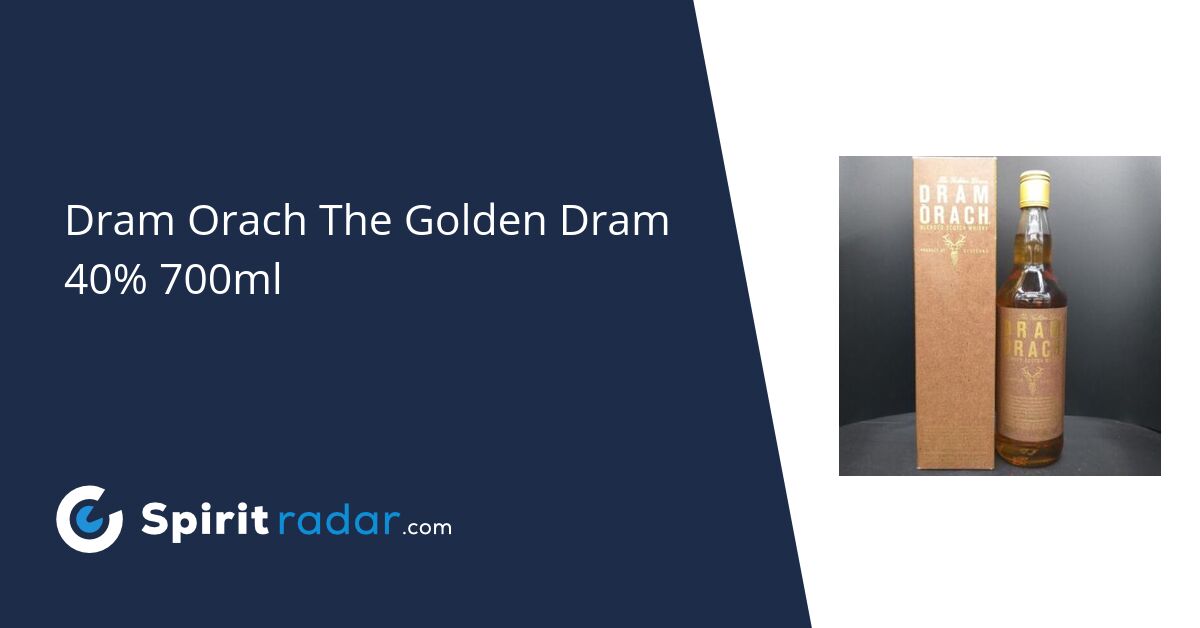Dram Orach The Golden Dram 40% 700ml - Spirit Radar
