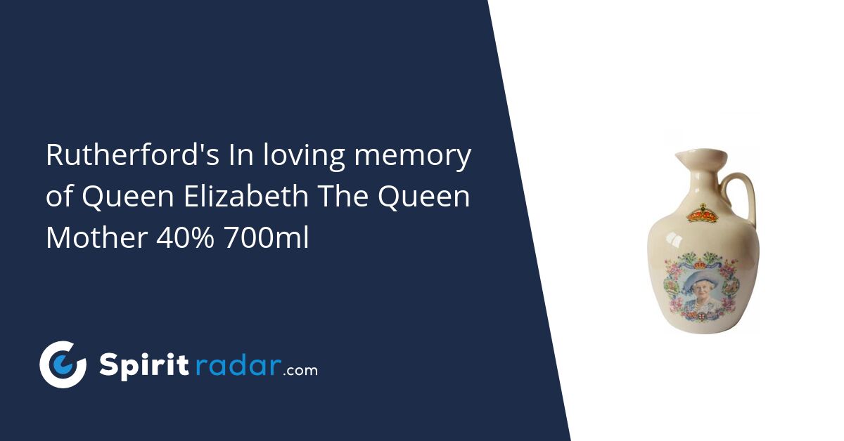 Rutherford's In loving memory of Queen Elizabeth The Queen Mother 40% ...