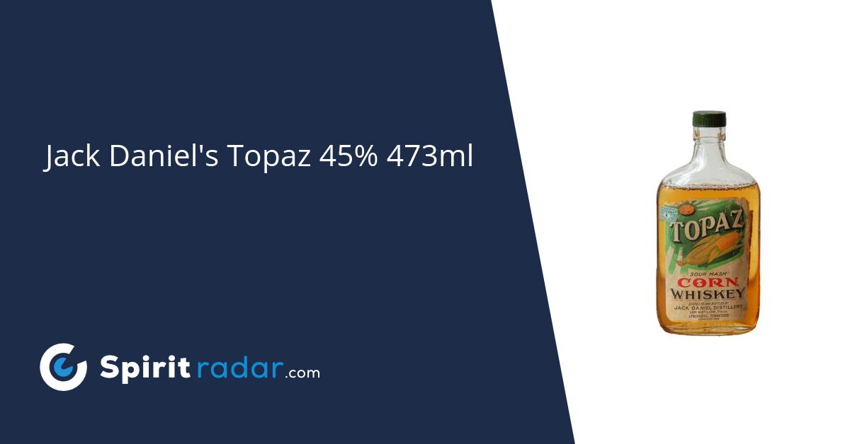 Jack Daniel's Topaz 45% 473ml - Spirit Radar