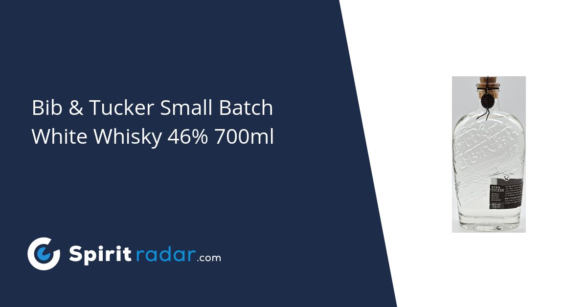 Bib & Tucker Small Batch White Whisky 46% 700ml - Spirit Radar