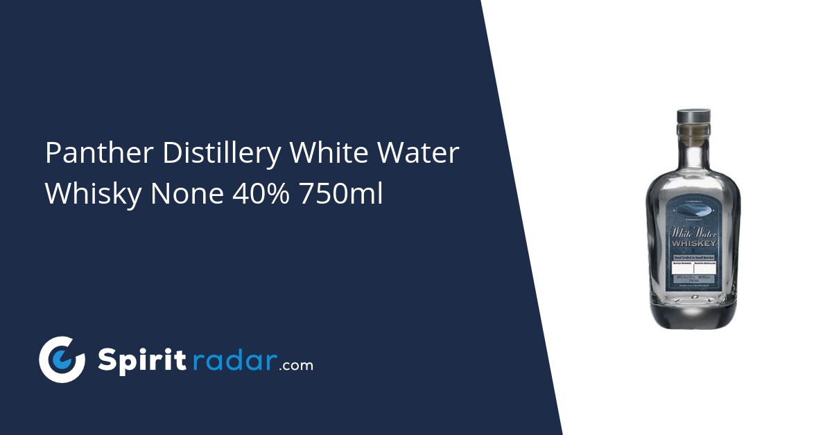 Panther Distillery White Water Whisky None 40% 750ml - Spirit Radar