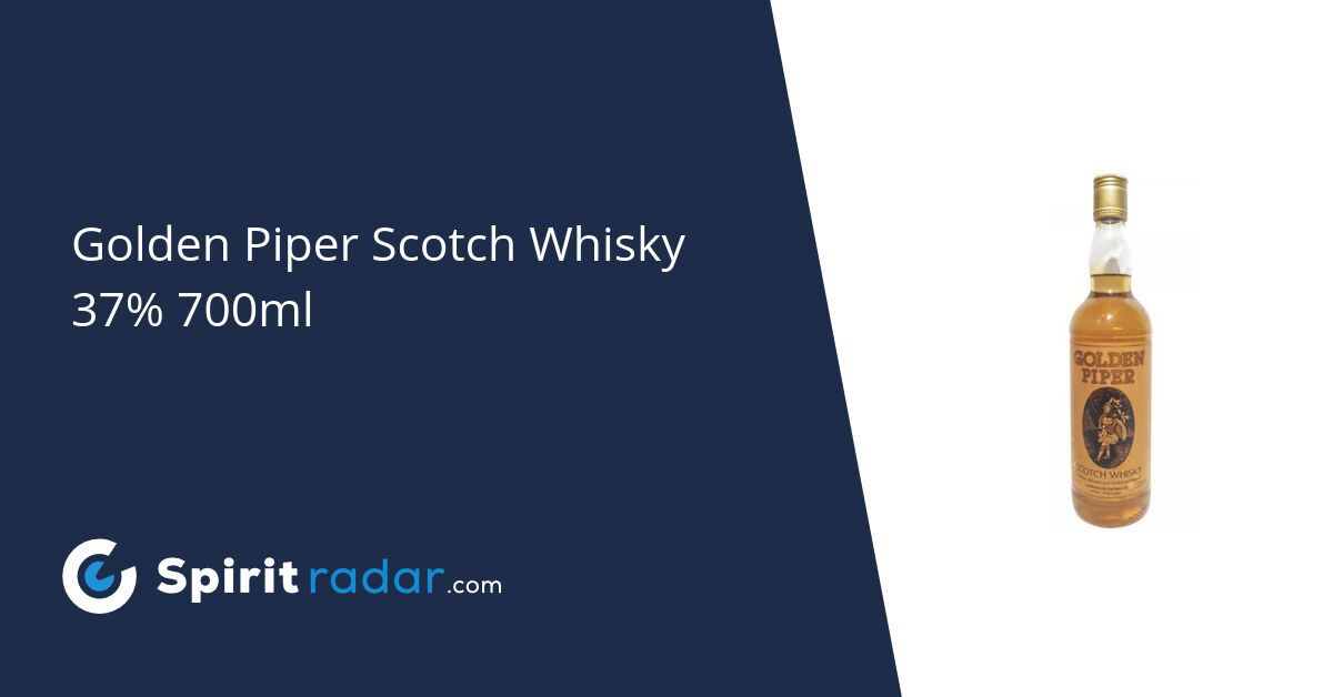 Golden Piper Scotch Whisky 37% 700ml - Spirit Radar