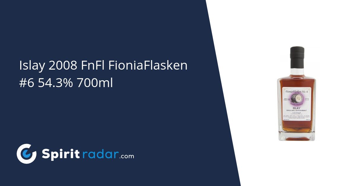 Islay 2008 FnFl FioniaFlasken #6 54.3% 700ml - Spirit Radar