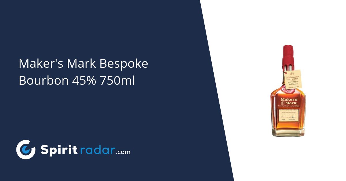 Maker's Mark Bespoke Bourbon American Oak 45% 750ml - Spirit Radar