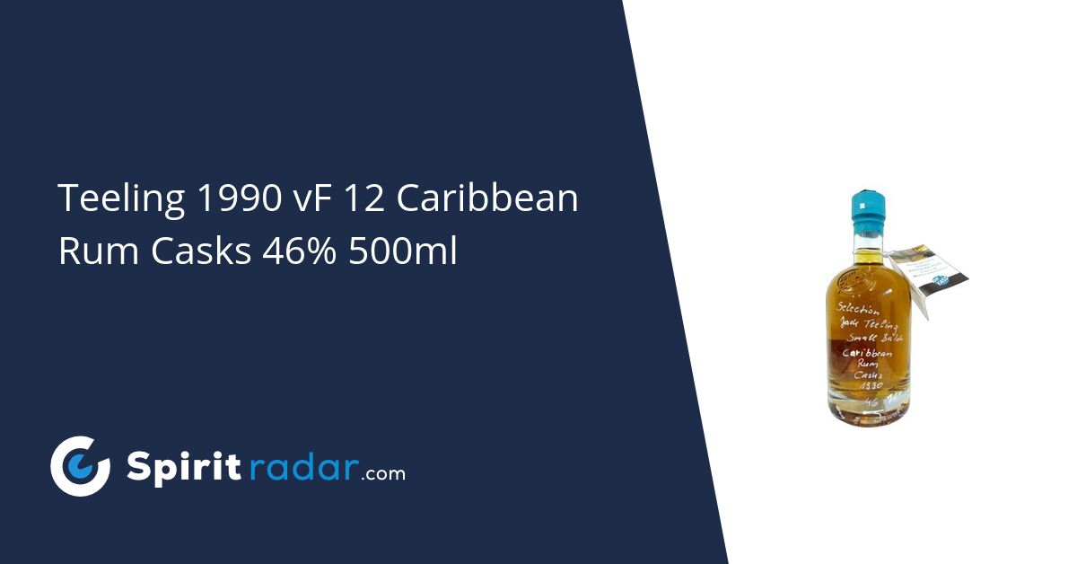 Teeling 1990 vF 12 Caribbean Rum Casks 46% 500ml - Spirit Radar