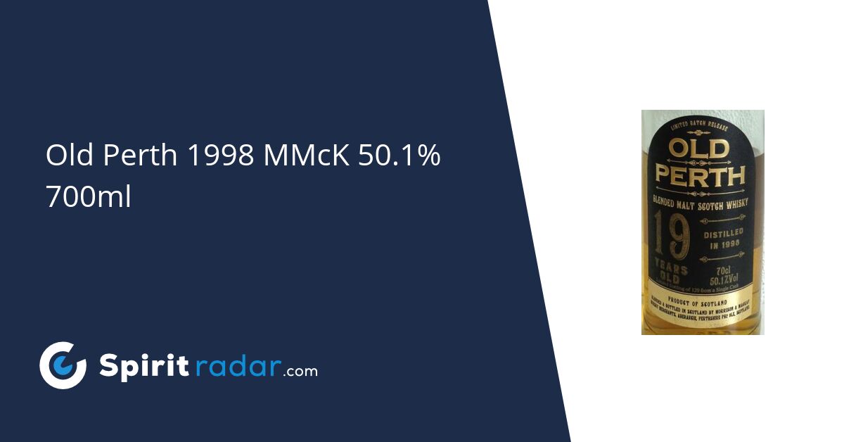 Old Perth 1998 MMcK 50.1% 700ml - Spirit Radar