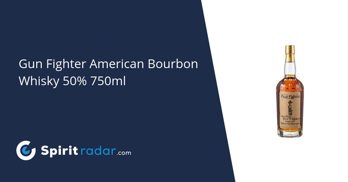 Gun Fighter American Bourbon Whisky 50% 750ml - Spirit Radar