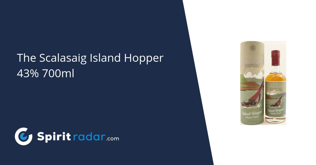 The Scalasaig Island Hopper 1st Fill Sherry Casks 43% 700ml - Spirit Radar