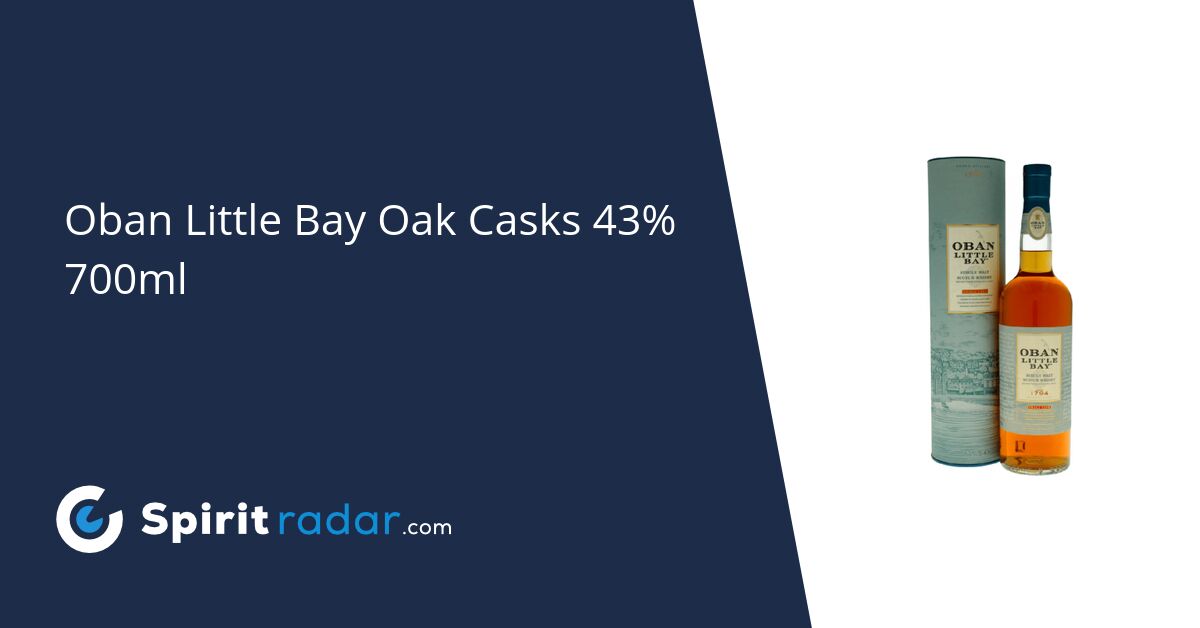 Oban Little Bay Oak Casks 43% 700ml - Spirit Radar