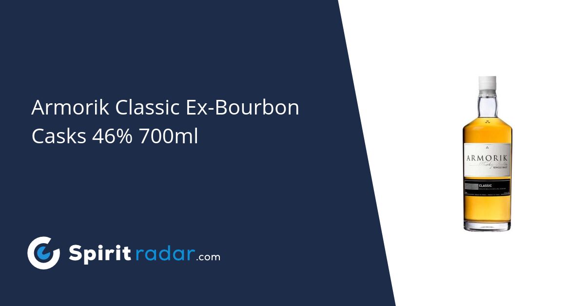Armorik Classic Ex-Bourbon Casks 46% 700ml - Spirit Radar
