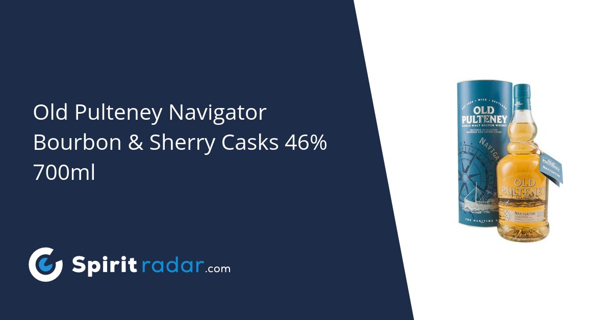 Old Pulteney Navigator Bourbon & Sherry Casks 46% 700ml - Spirit Radar
