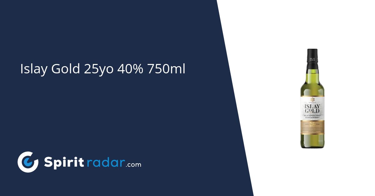 Islay Gold 25yo 40% 750ml - Spirit Radar