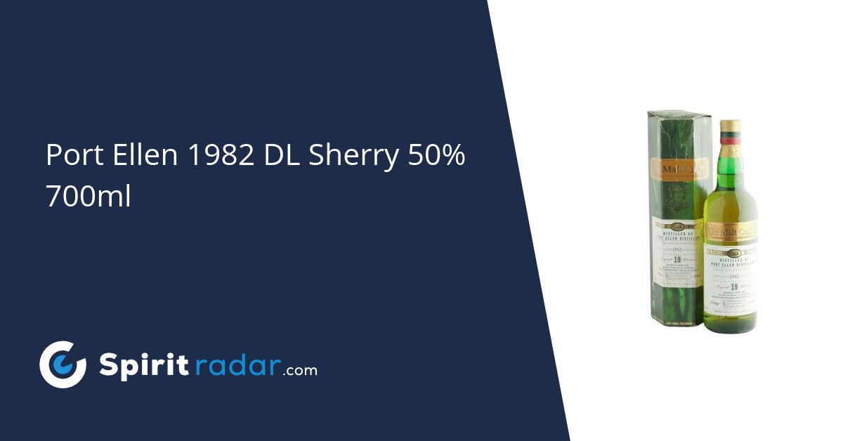 Port Ellen 1982 DL Sherry 50% 700ml - Spirit Radar