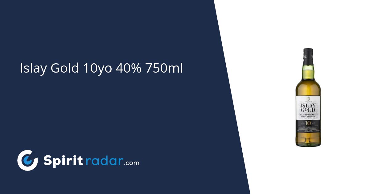 Islay Gold 10yo 40% 750ml - Spirit Radar