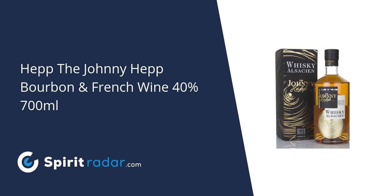 Hepp The Johnny Hepp Bourbon & French Wine 40% 700ml - Spirit Radar
