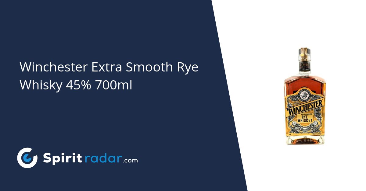 Winchester Extra Smooth Rye Whisky 45% 700ml - Spirit Radar